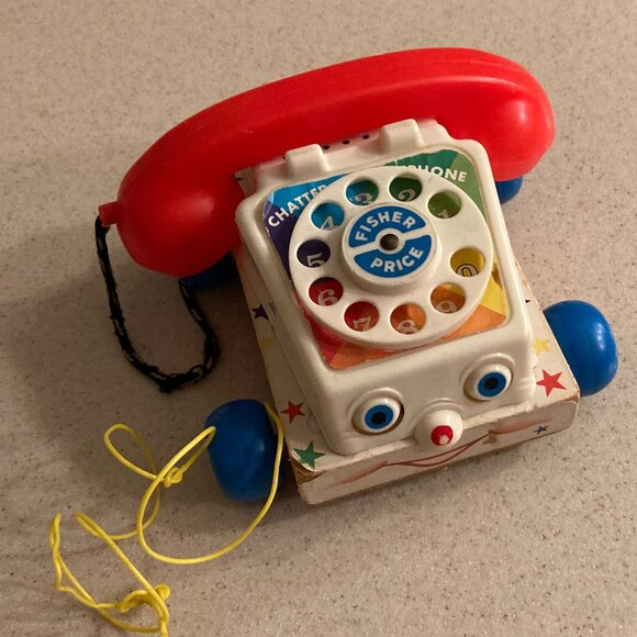 Fisher-Price | Toys | Vintage Fisher Price Chatter Telephone 747 W ...